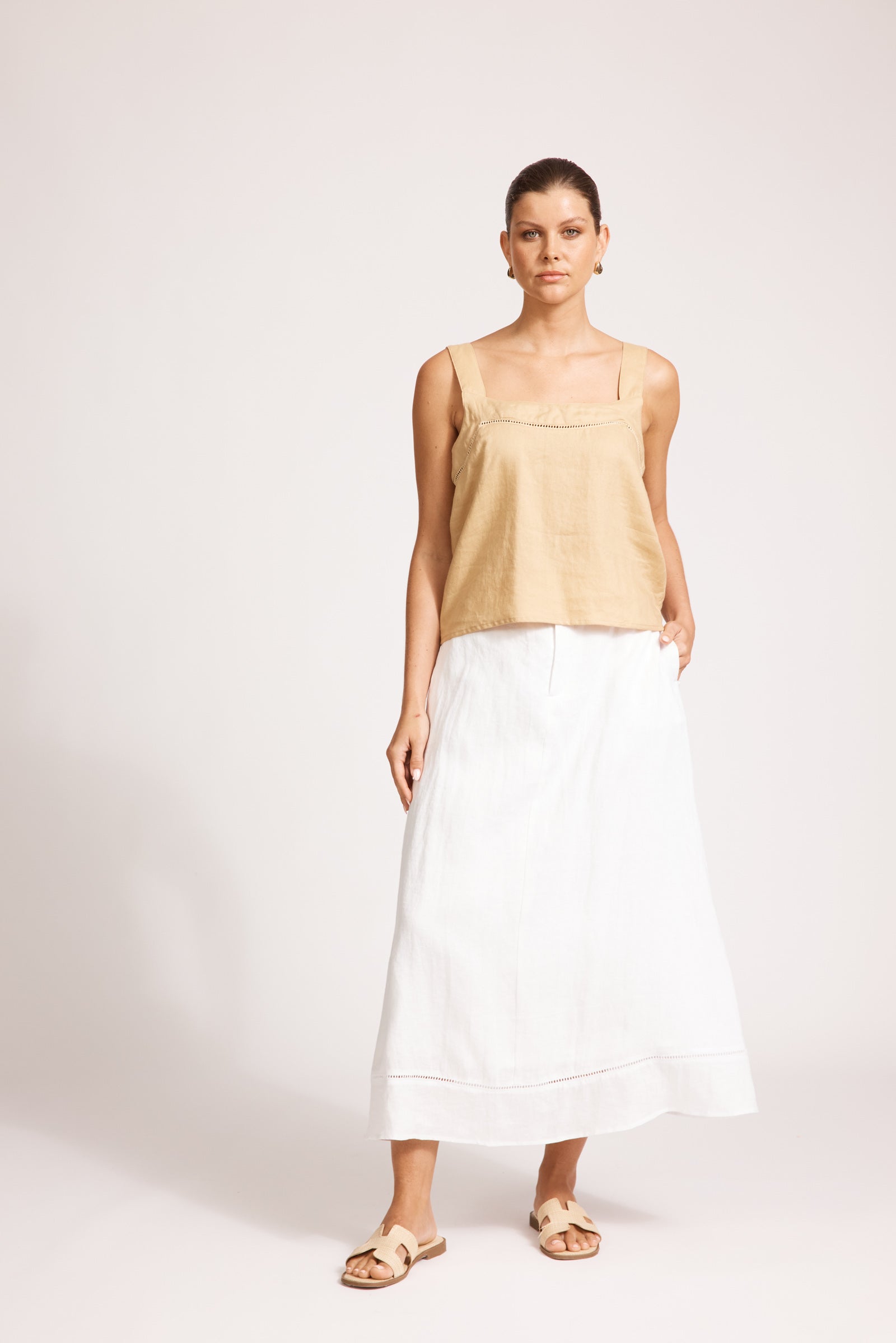 Eb & Ive - Miramar Tank - Camel – Romey